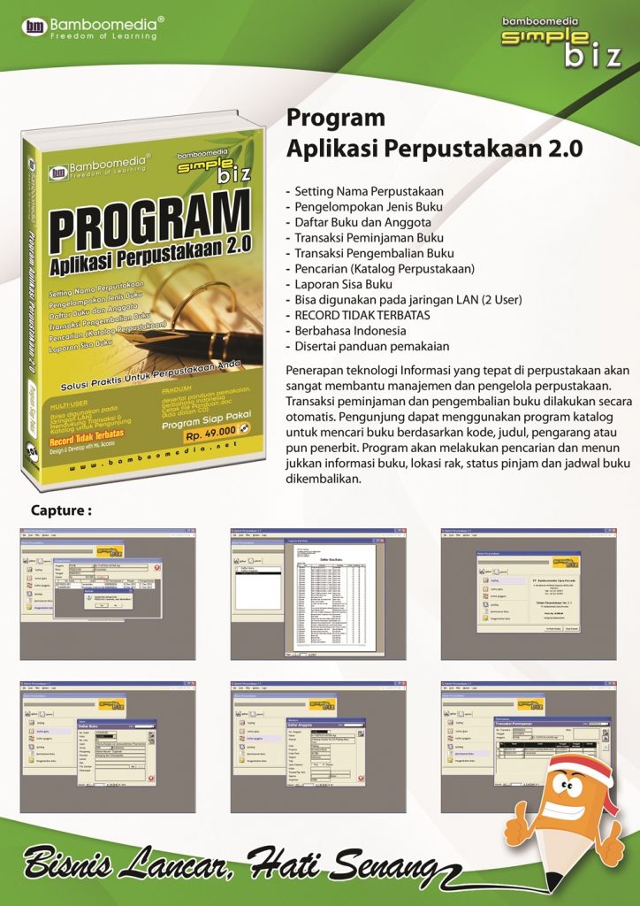 Bamboomedia Software Program Aplikasi Perpustakaan 2.0 - Solusi Praktis ...